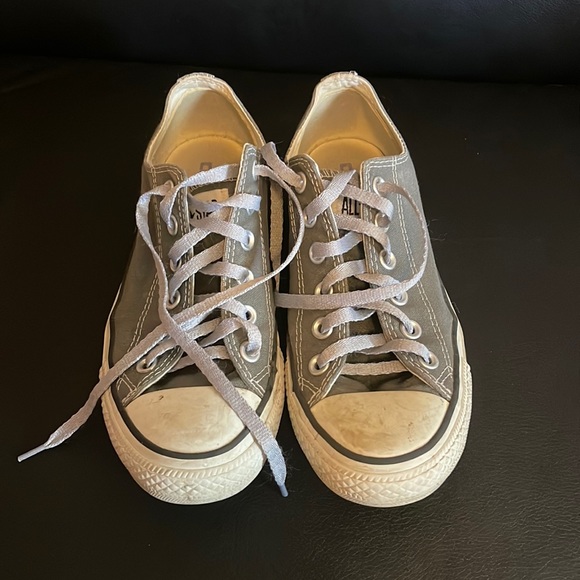 Converse | Shoes | Converse Grey | Poshmark